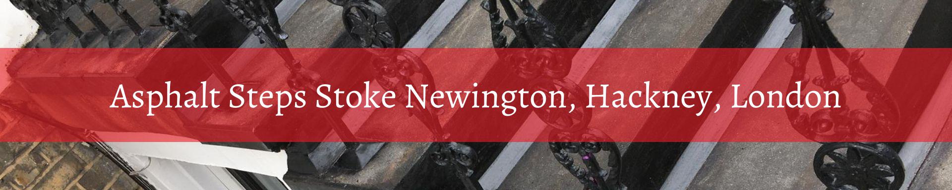 Asphalt Steps Stoke Newington, Hackney